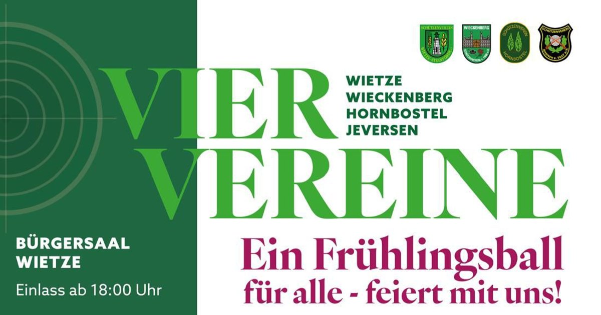 Frühlingsball - Vier Vereine | gv-wietze